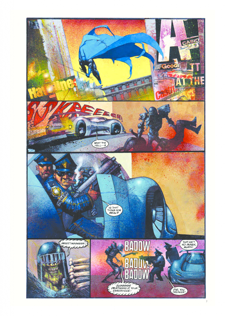 Preview: Bisley & Kennedy sign 2000 AD’s ‘Batman/Dredd’ Digest Saturday ...