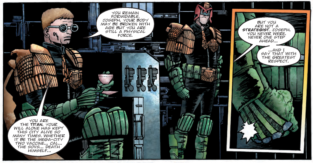 Rob Williams on the drokking insanity that is his latest Dredd saga ...