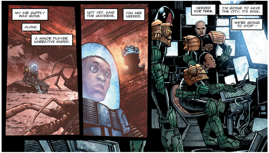 Rob Williams on the drokking insanity that is his latest Dredd saga ...