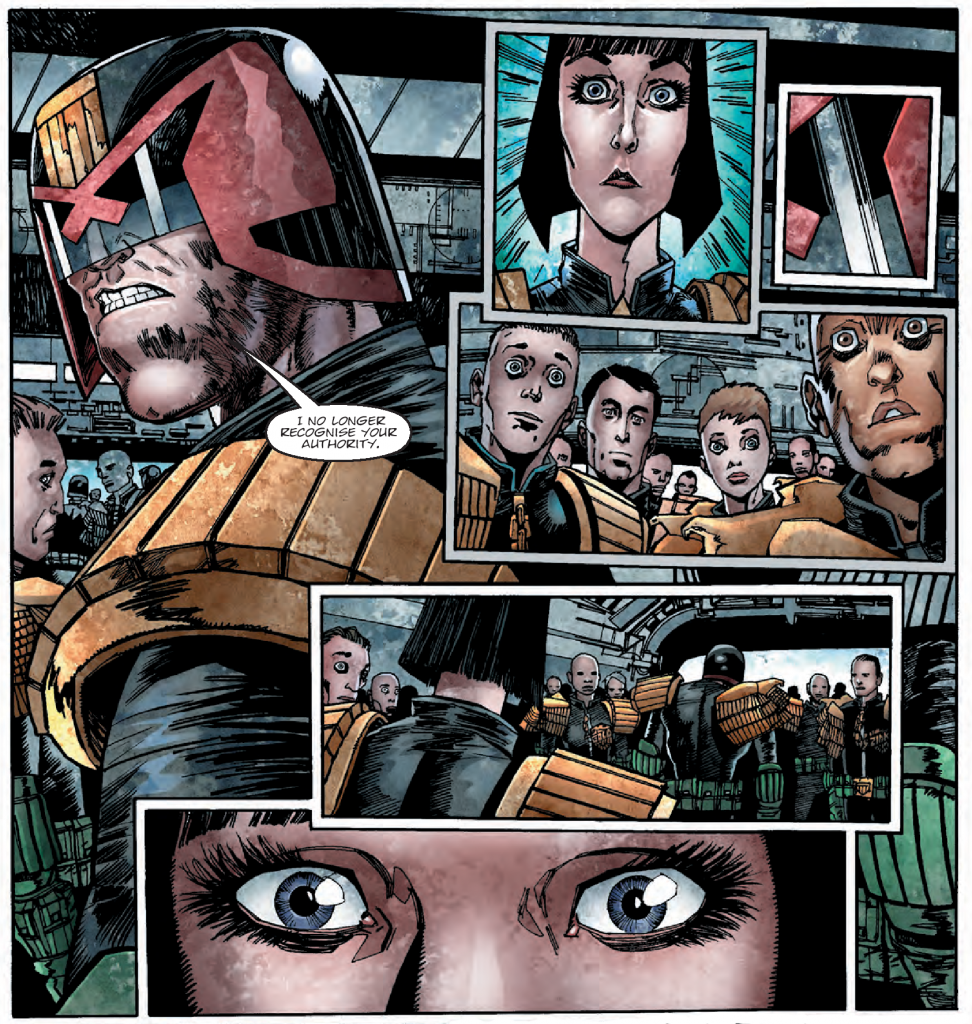Rob Williams on the drokking insanity that is his latest Dredd saga ...